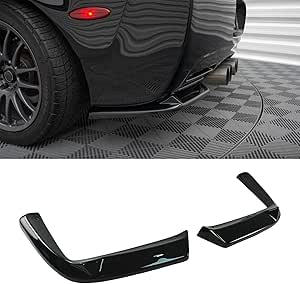 Amazon.com: PFRREOR 2PCS Rear Bumper Diffuser Splitter for Corvette C5 ...