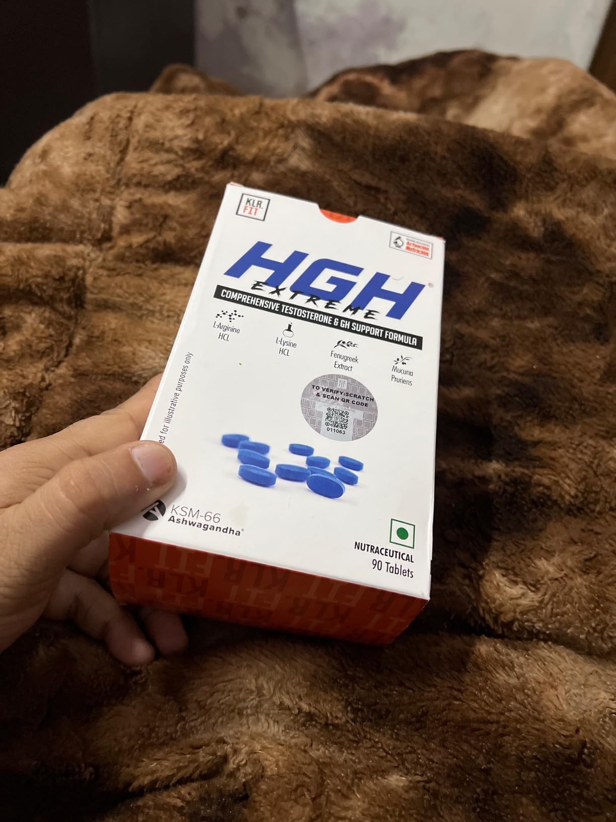 KLR.FIT Hgh Extreme - Boosts And Supports Energy, Drive, Physical Performance - Comprehensive T ...