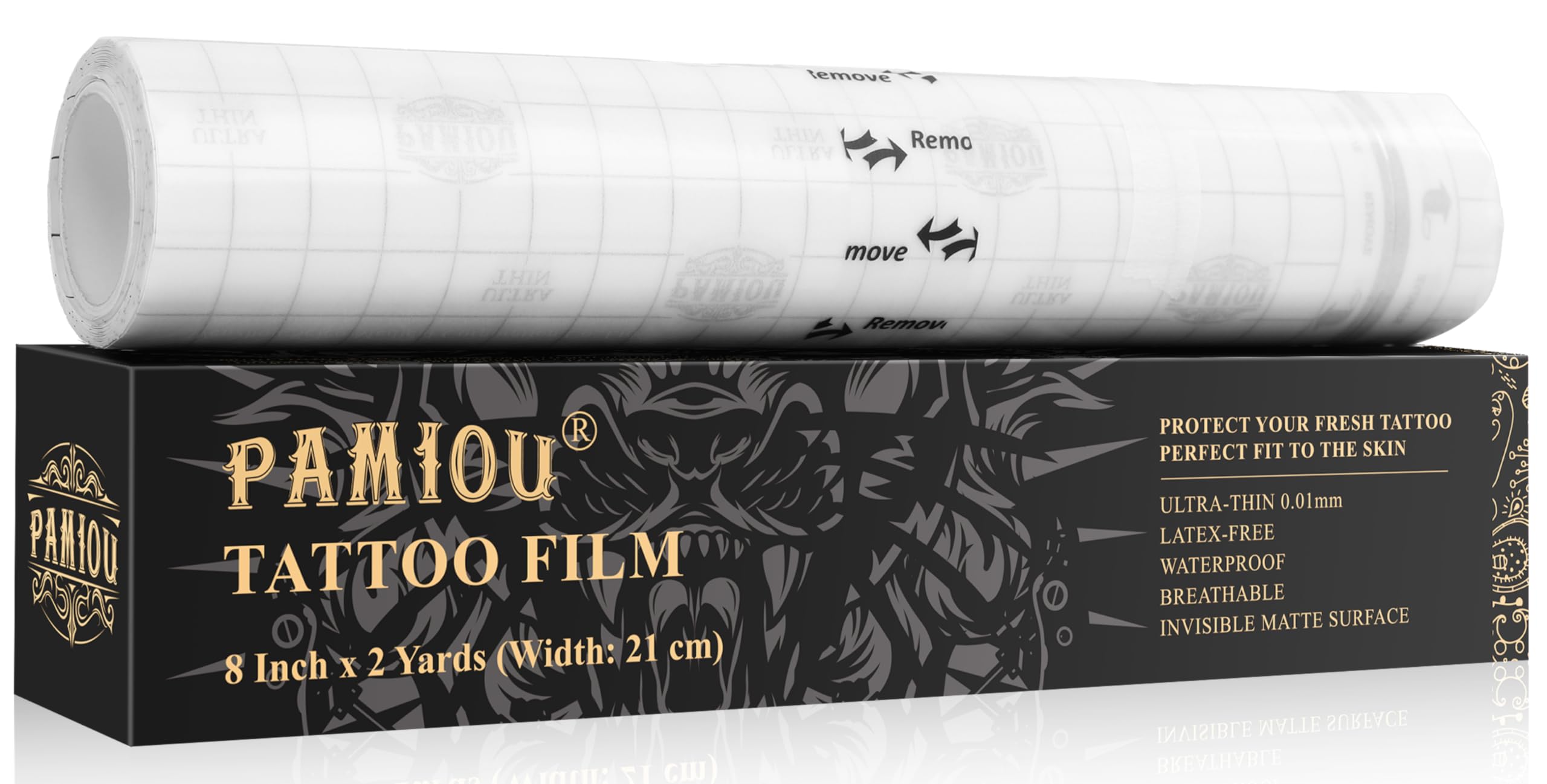 Amazon.com: Pamiou Ultra-Thin Second Skin Tattoo Cover Up Patch 8 Inch ...