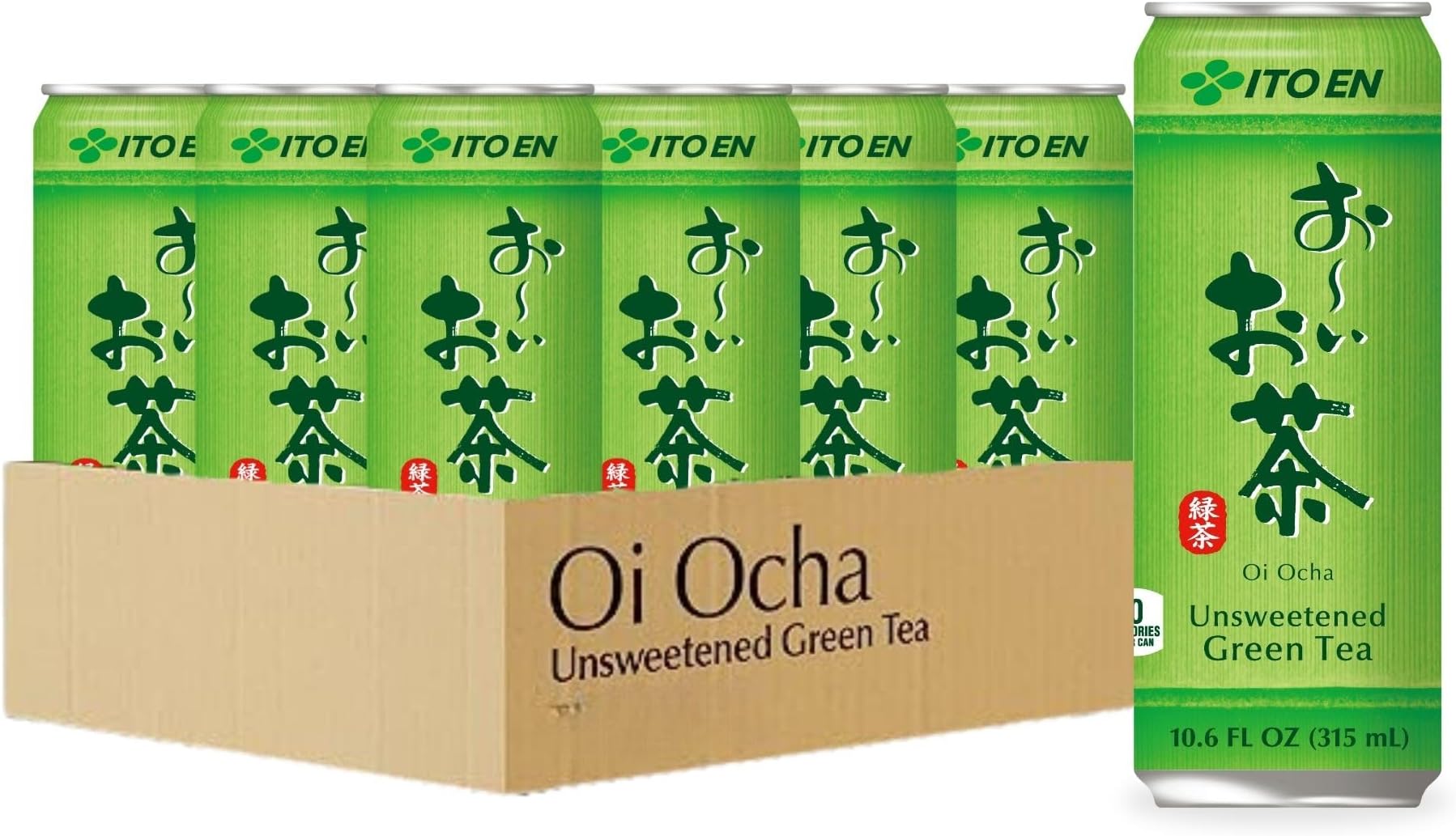 Amazon.com : Ito En Oi Ocha Green Tea, Unsweetened, 10.6 Ounce (Pack of ...