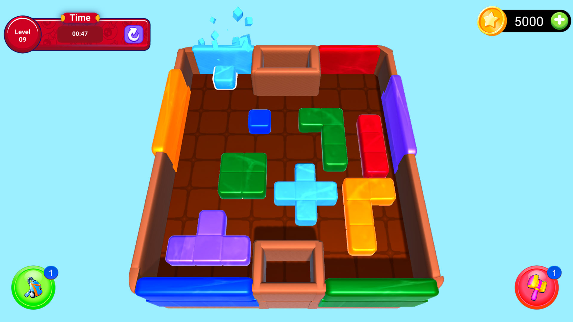 Wood Color Block Jam Puzzle Master: Block Away Blast Challenge Color ...