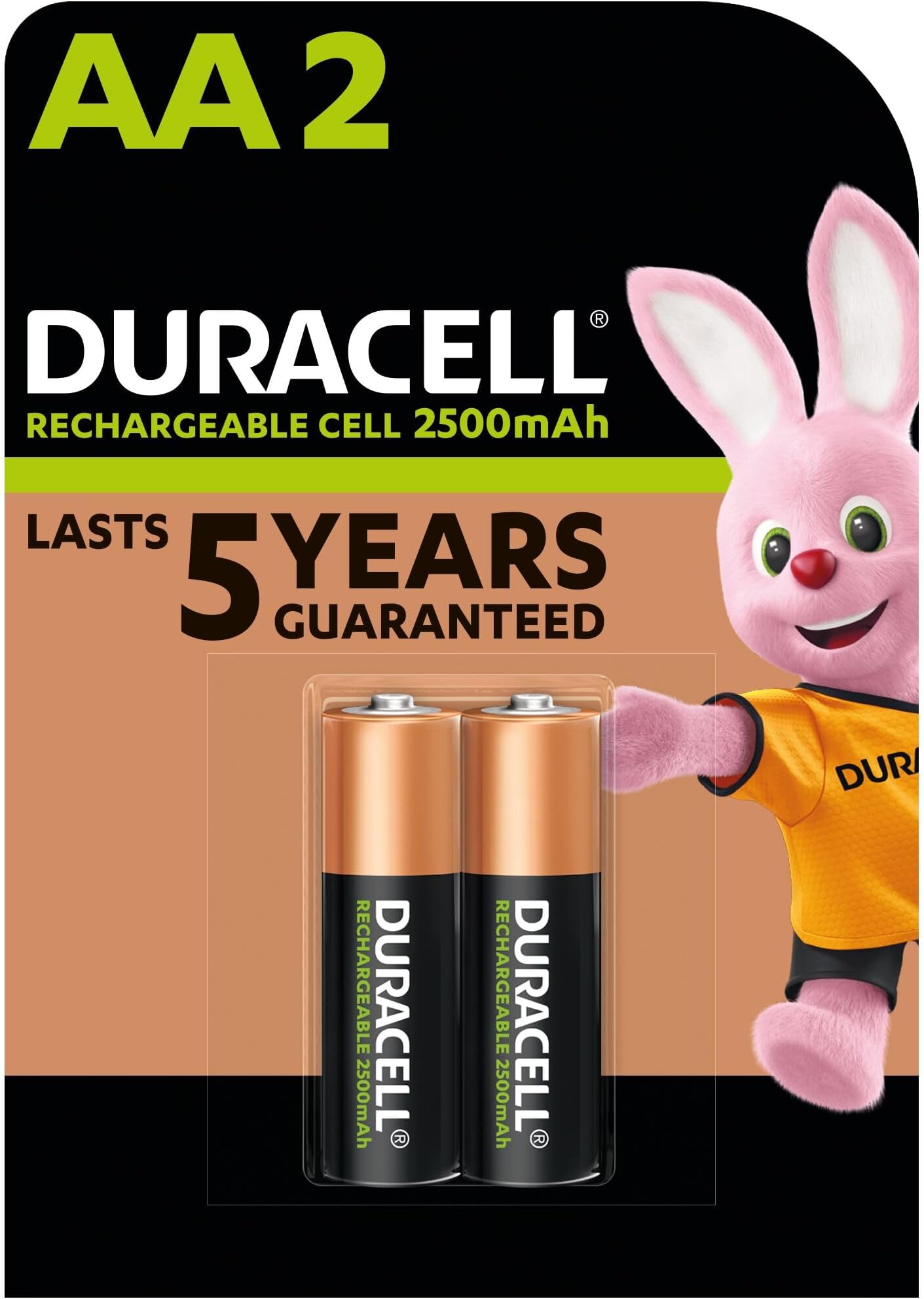 Duracell Ultra HR6 AA Batteries with Low Self-Discharge (2500 mAh Pack ...