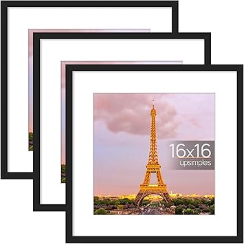 Amazon.com - upsimples 16x16 Picture Frame Set of 3, Made of High ...