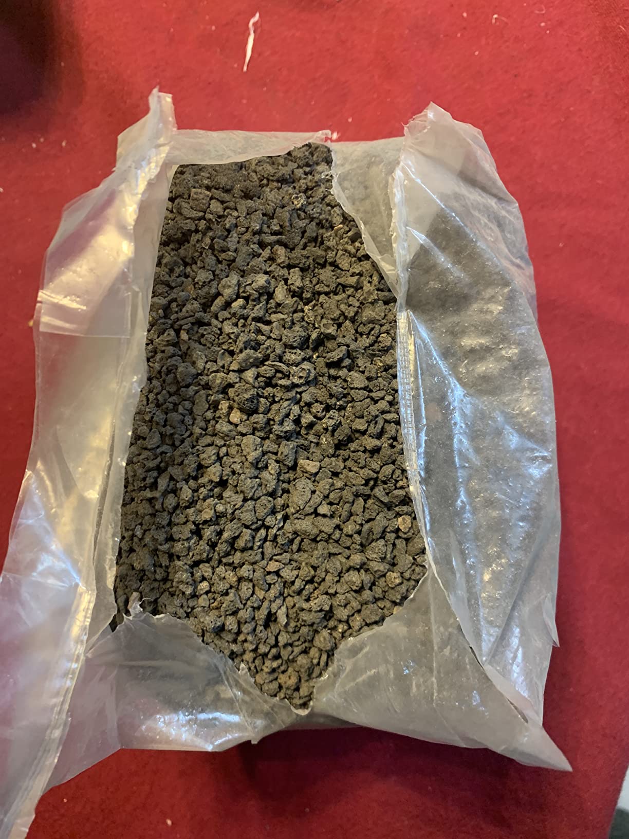 PREMIER PLANTS Black Lava Chips for Aquarium Substrate/Base for Indoor ...