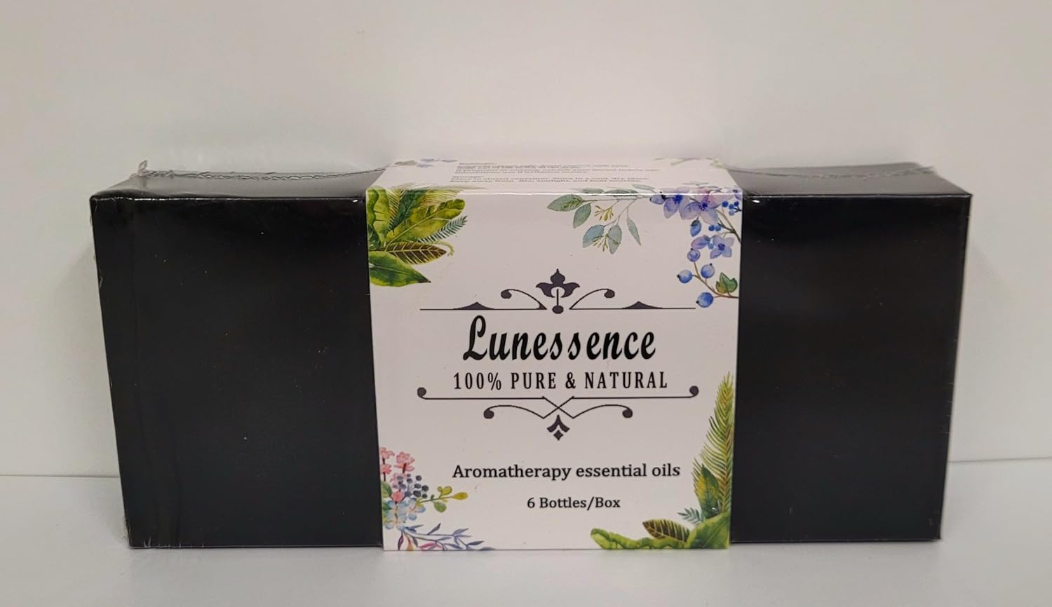 Lunessence Aromatherapy Essential Oils Set, 100% Pure and Natural, 6 ...