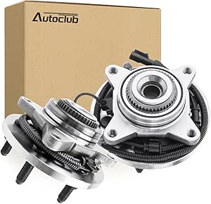 Amazon.com: AUTOCLUB 515119 4WD 6-Lug Front Wheel Bearing and Hub w/ABS ...