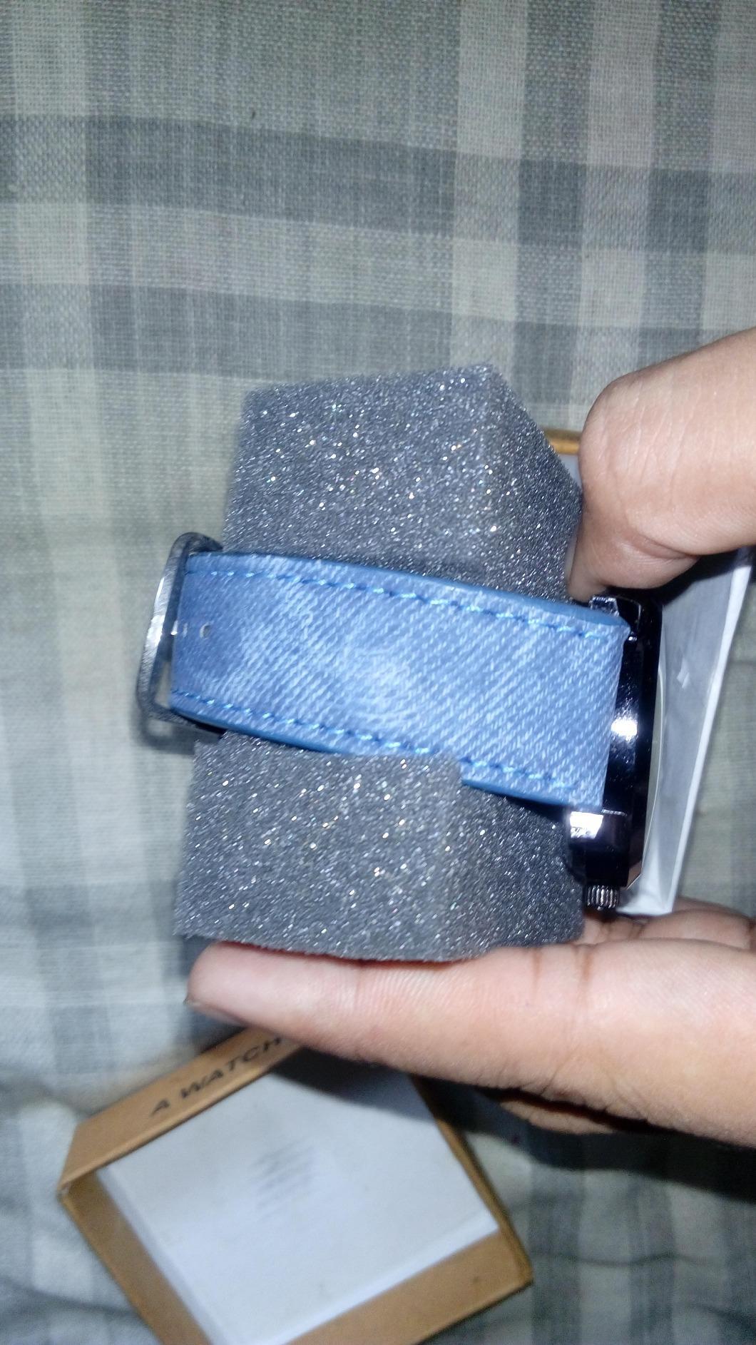 MATRIX Analogue Men's Watch (Black Dial Blue Colored Strap) : Amazon.in ...