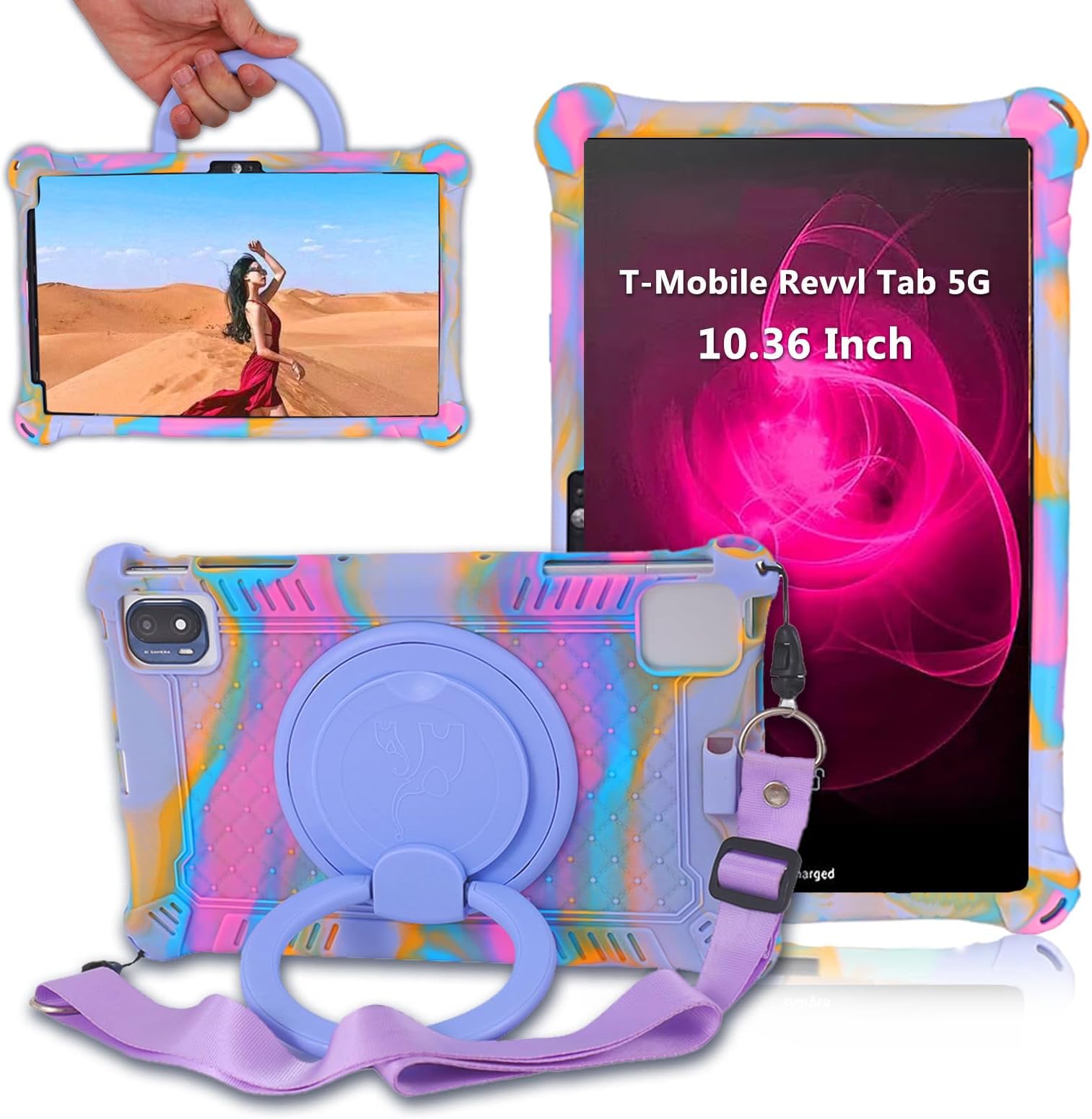 Amazon.com: ATOOZ for T-Mobile Revvl Tab 5G Tablet Case 10.36 Inch ...