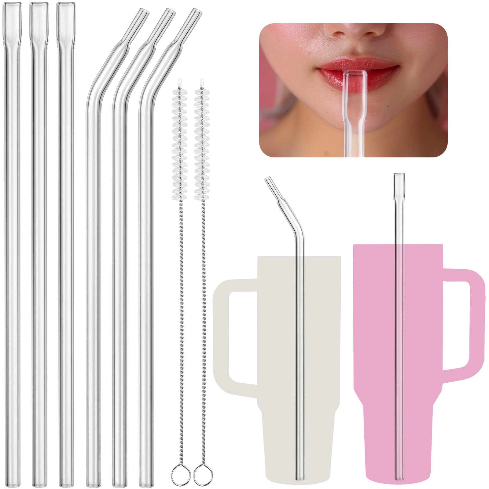 Snapklik.com : NiHome 6PCS Reusable 12" Anti-Wrinkle Flat Tip ...