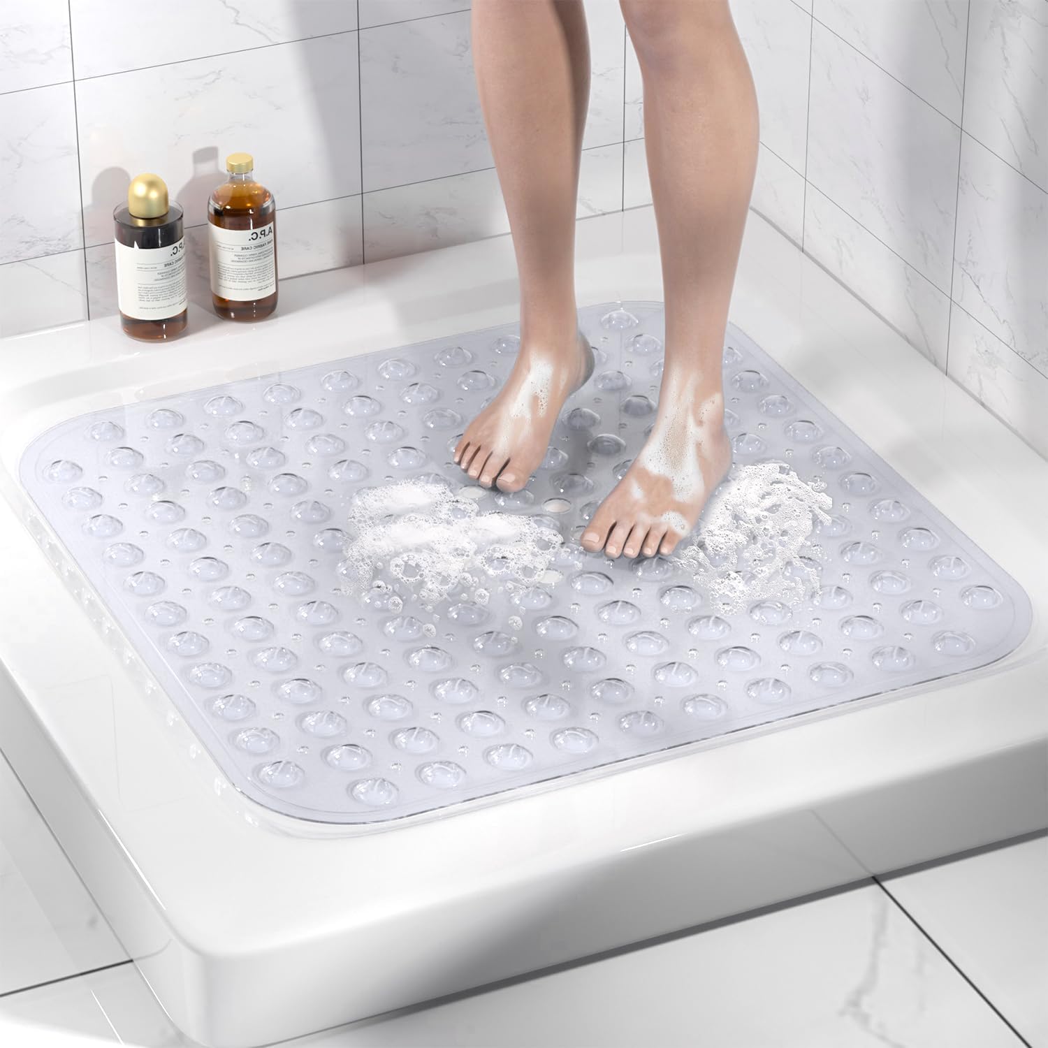 Amazon.com: Yimobra Shower Bathtub Mat Non Slip, Bath Mats for Tub ...