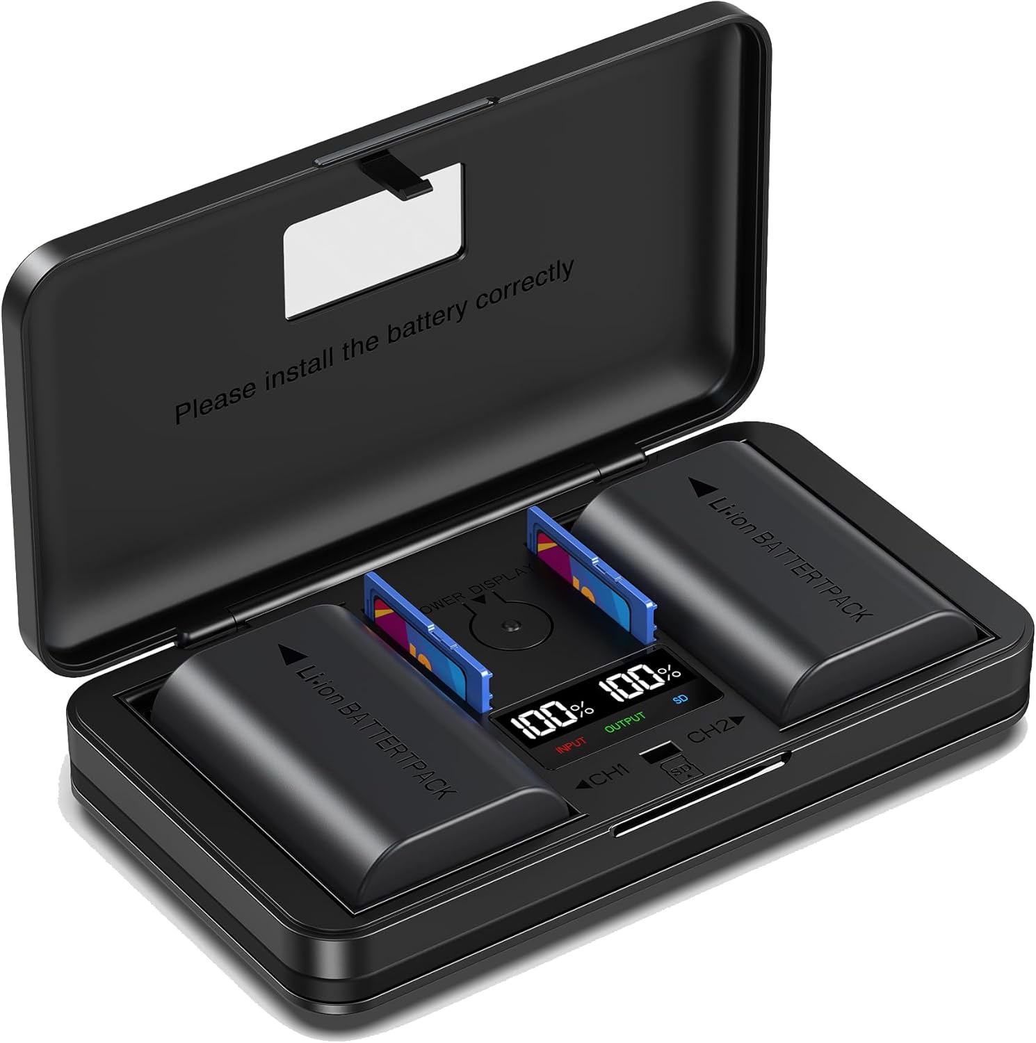 DMW-BLK22/BLF19E Battery Multifunctional Charger Set (Including Two DMW ...