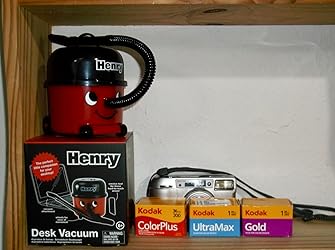 Henry Hoover Desk Vacuum, Officially Licensed Mini Computer and ...
