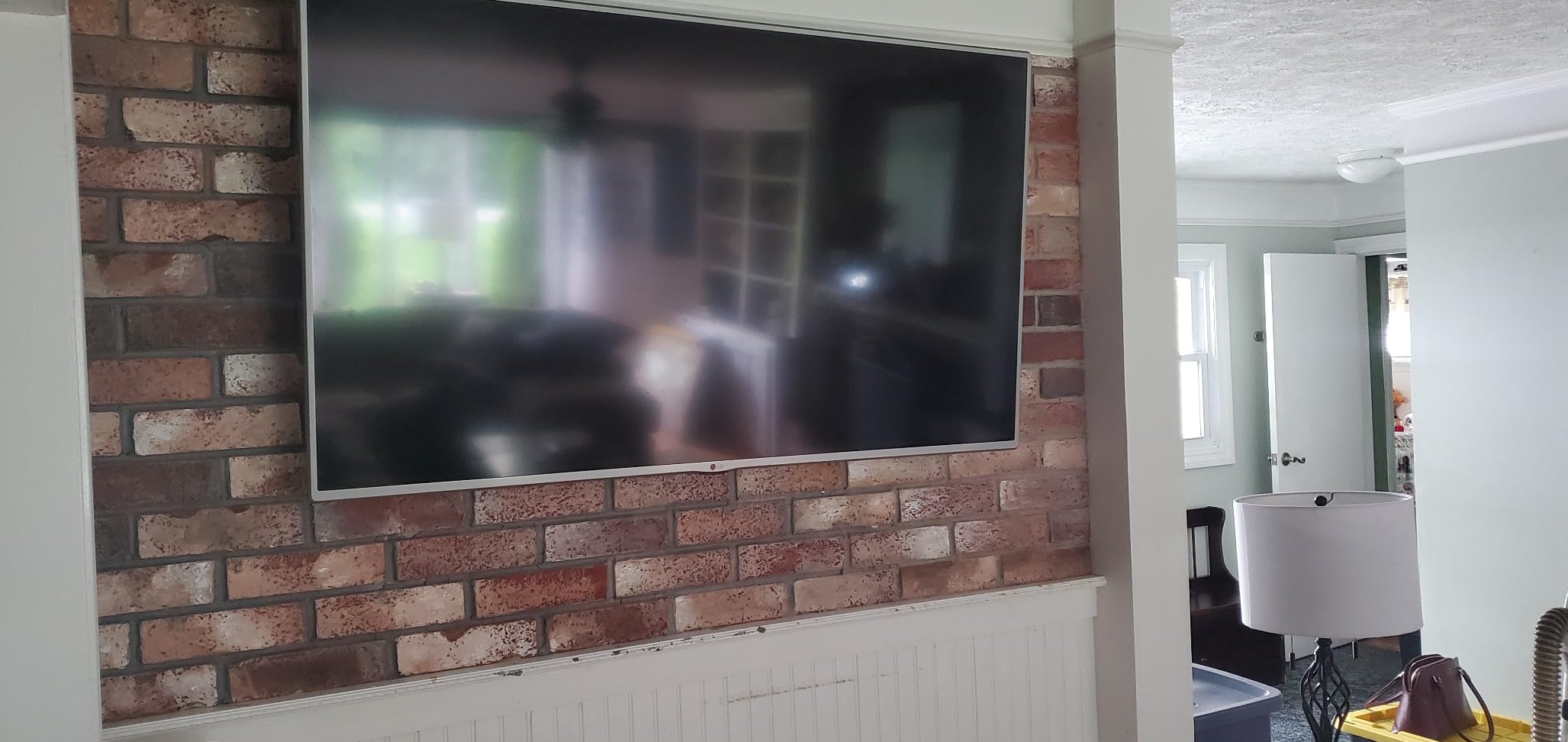 $9/mo - Finance TORURAL 100 Red Faux Brick Wall Tiles, Inorganic ...