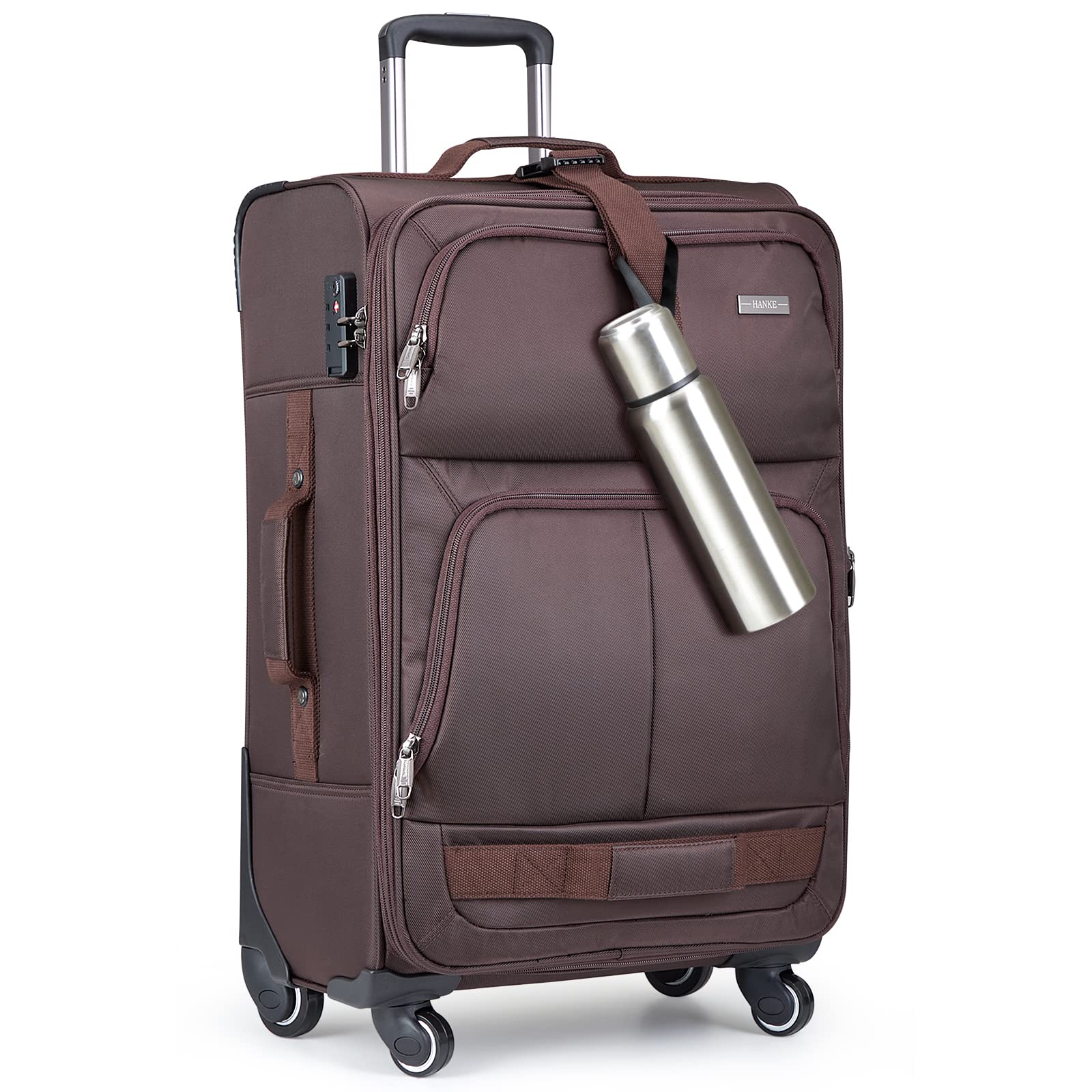 Hanke 28 Inch Luggage Softside Expandable Luggage Checked luggage Large ...