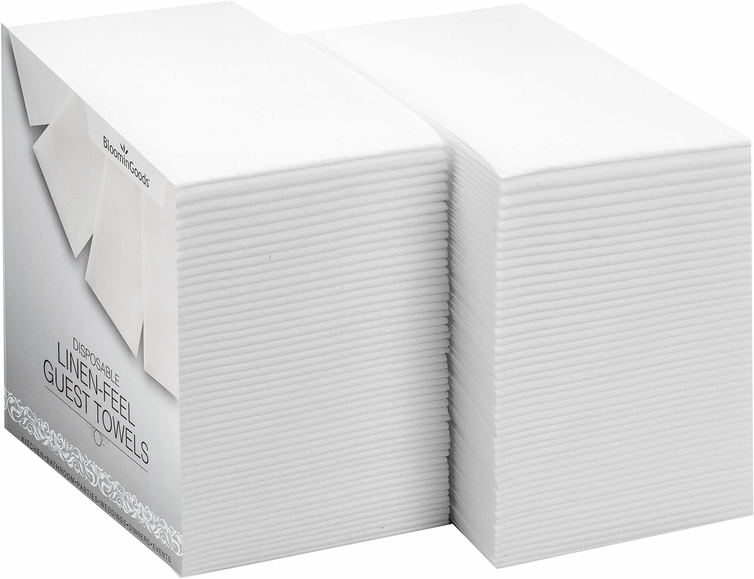 Amazon.com: Colarr 1000 Pcs Disposable Hand Towels Bulk Linen Feel ...