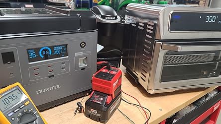 Amazon.com : OUKITEL P2001 2000Wh Portable Power Station 2000W Solar Generator with LiFePO4 ...