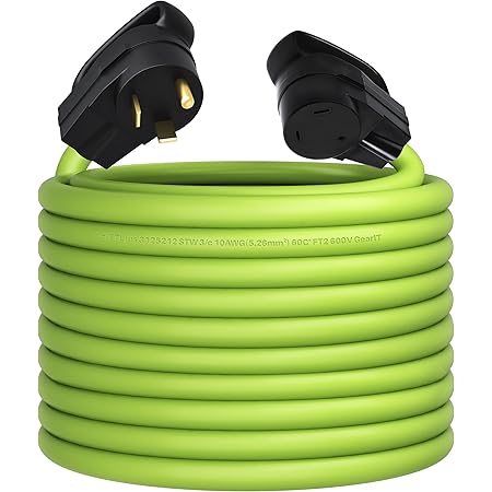 Amazon.com: GearIT 50-Amp Extension Cord for RV and EV (100 Feet) 4 ...
