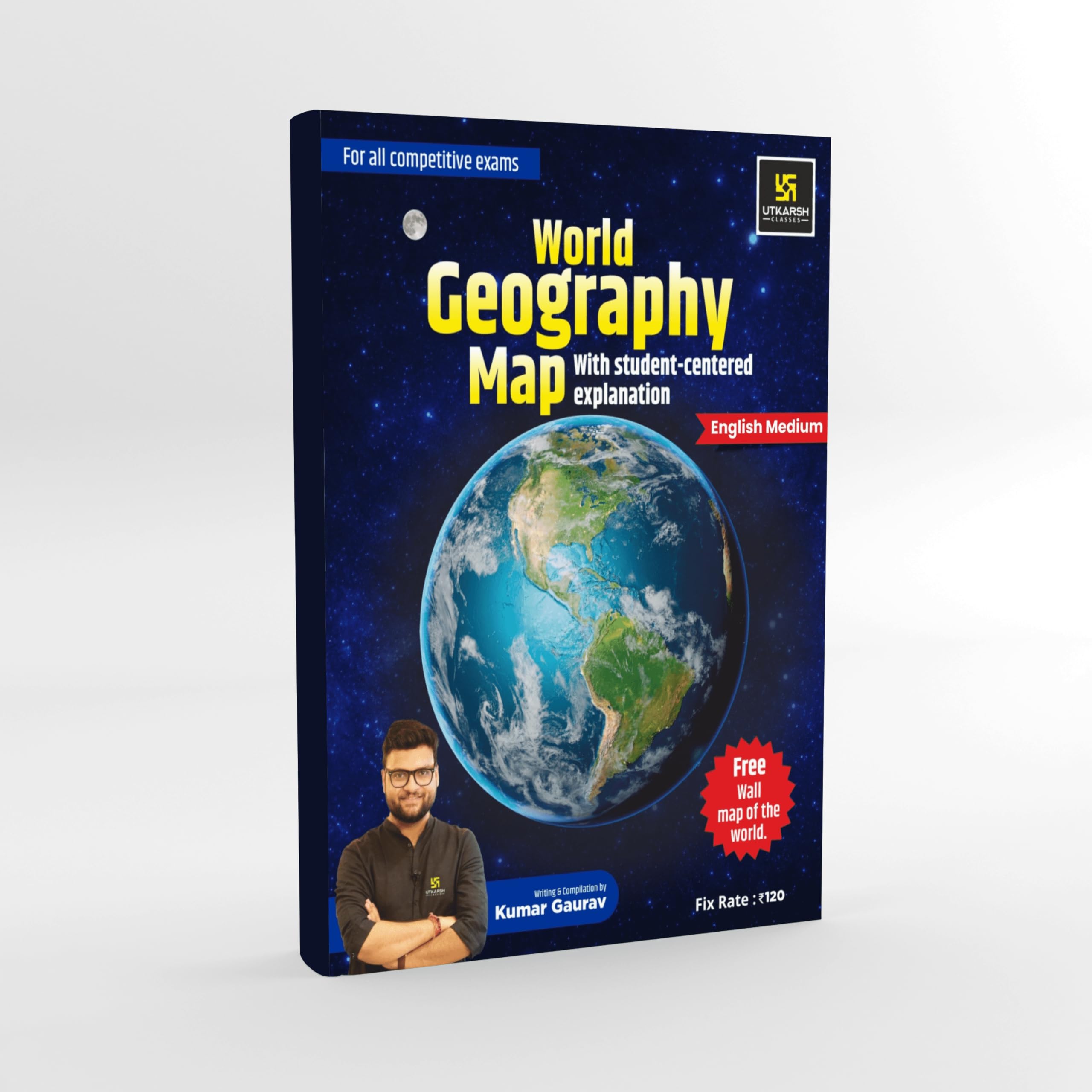 World Geography Map Book (English Medium) : UTKARSH: Amazon.in: Books