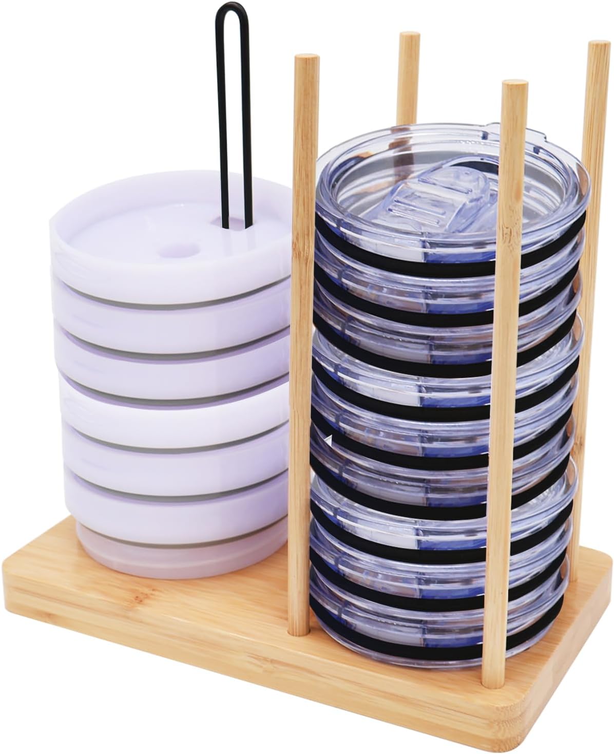 Amazon.com - Tumbler Lid Organizer,Adjustable Cup Lid Organizer Water ...