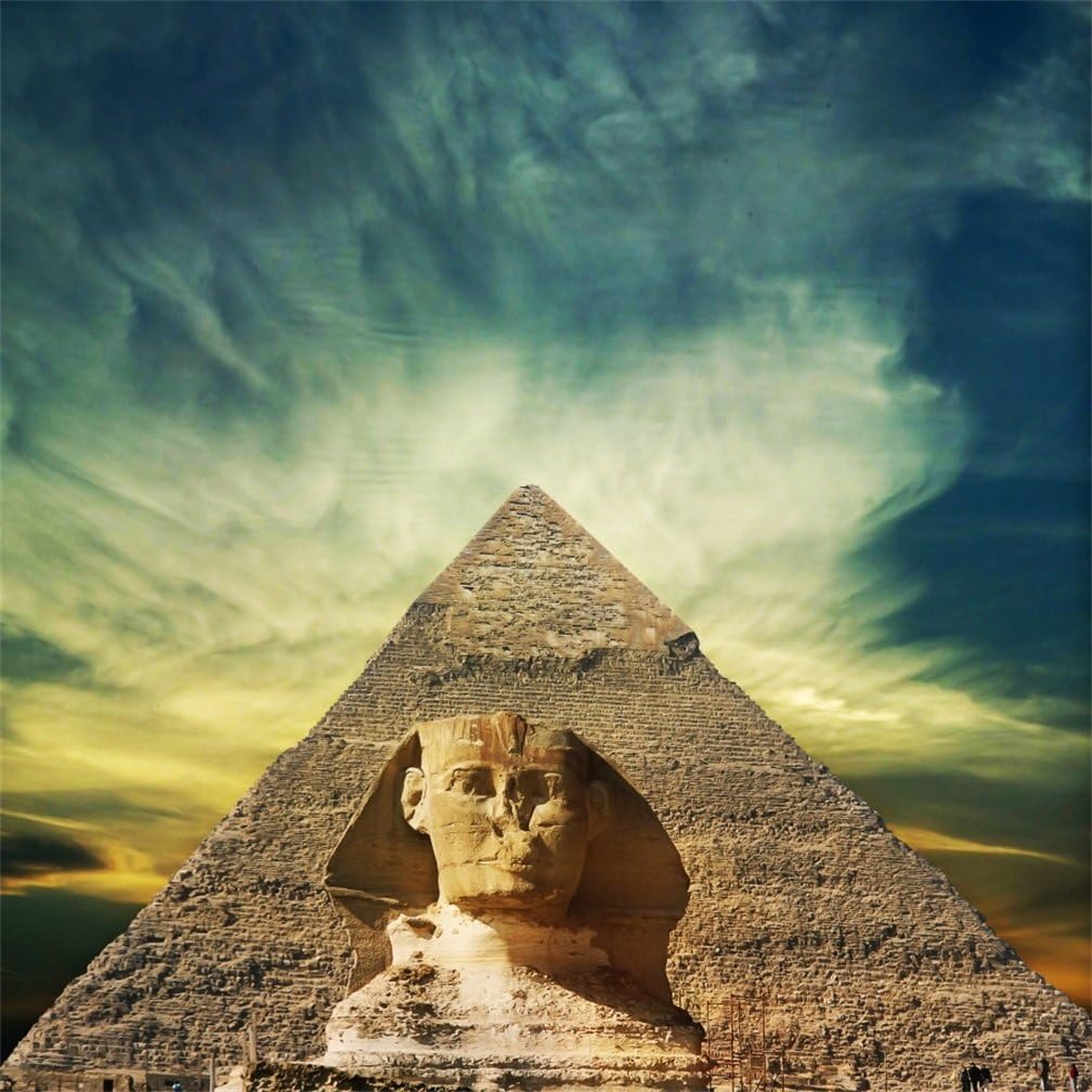 Amazon.com : AOFOTO 6x6ft Egyptian Pyramids Photography Studio ...