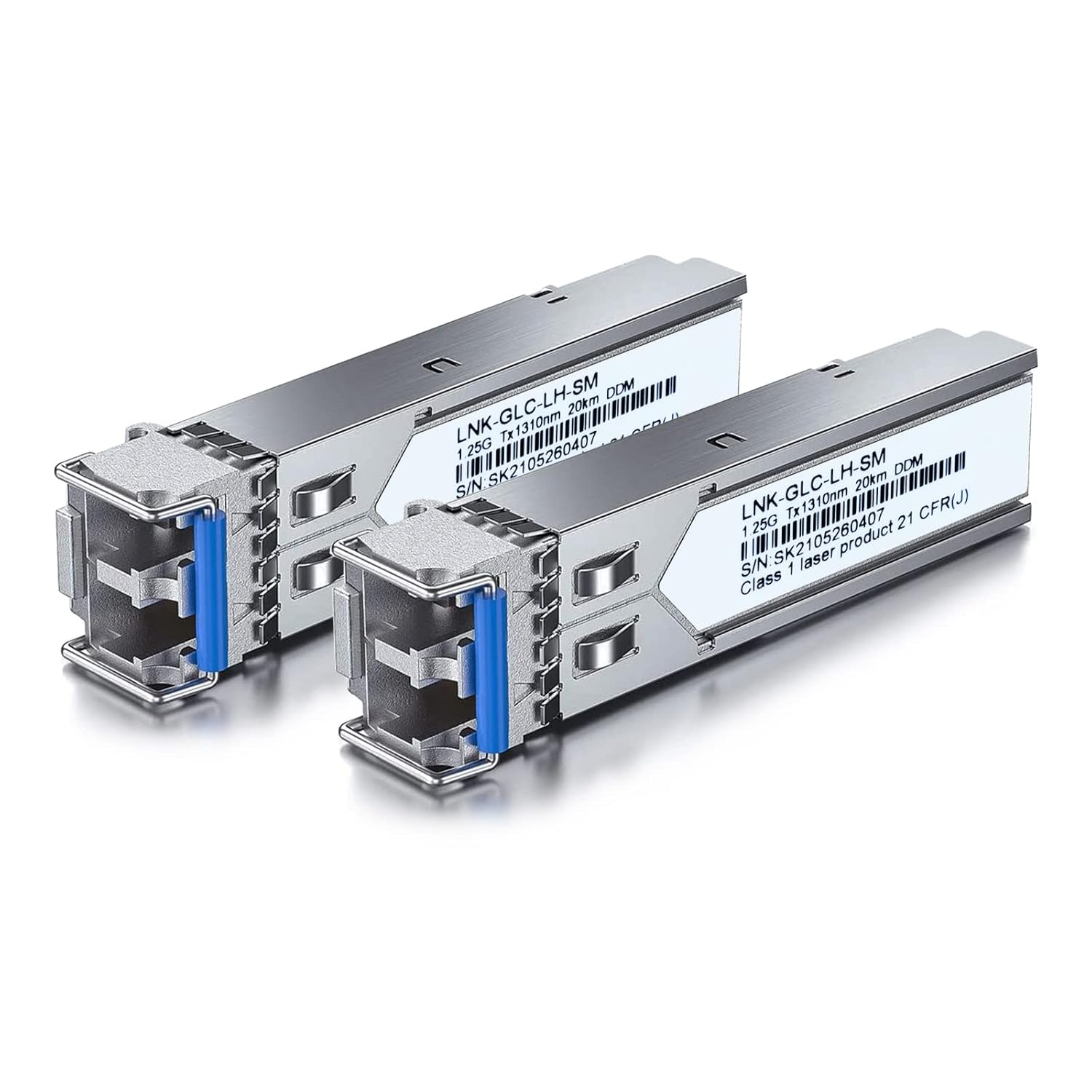 Centopto 2-Pack 1.25G SFP Optical Transceiver 1000Base-LX/LH, 1310nm ...