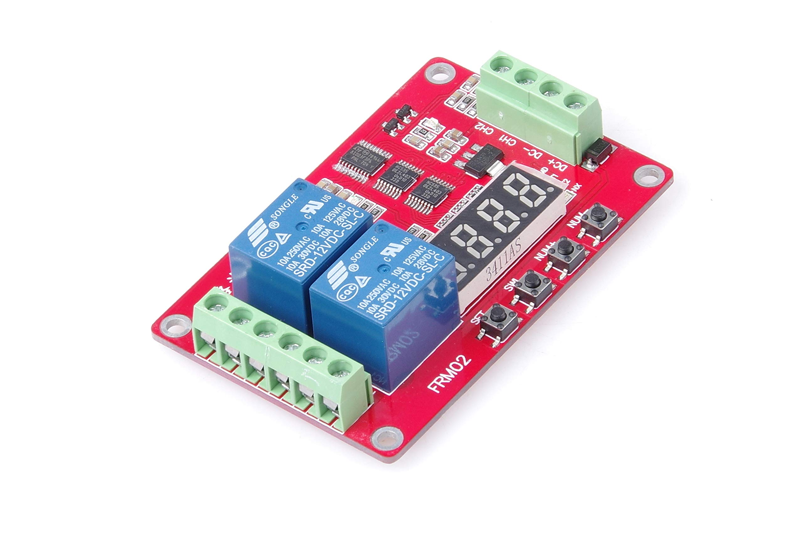 Buy KNACRO 12V DC Relay Module KNACRO Multifunctional DC 12 Volt 2