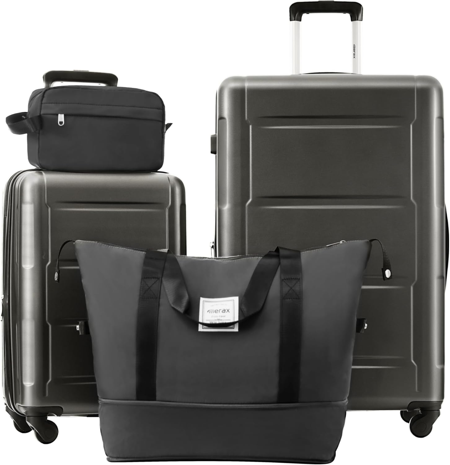 Amazon.com | Merax Luggage Set 2 Piece Suitcase Sets with Spinner Wheel ...