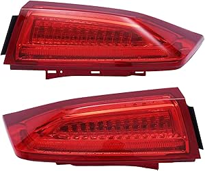 Amazon.com: DuYouG For 2013-2018Cadillac ATS 4-Door Sedan LED Tail ...