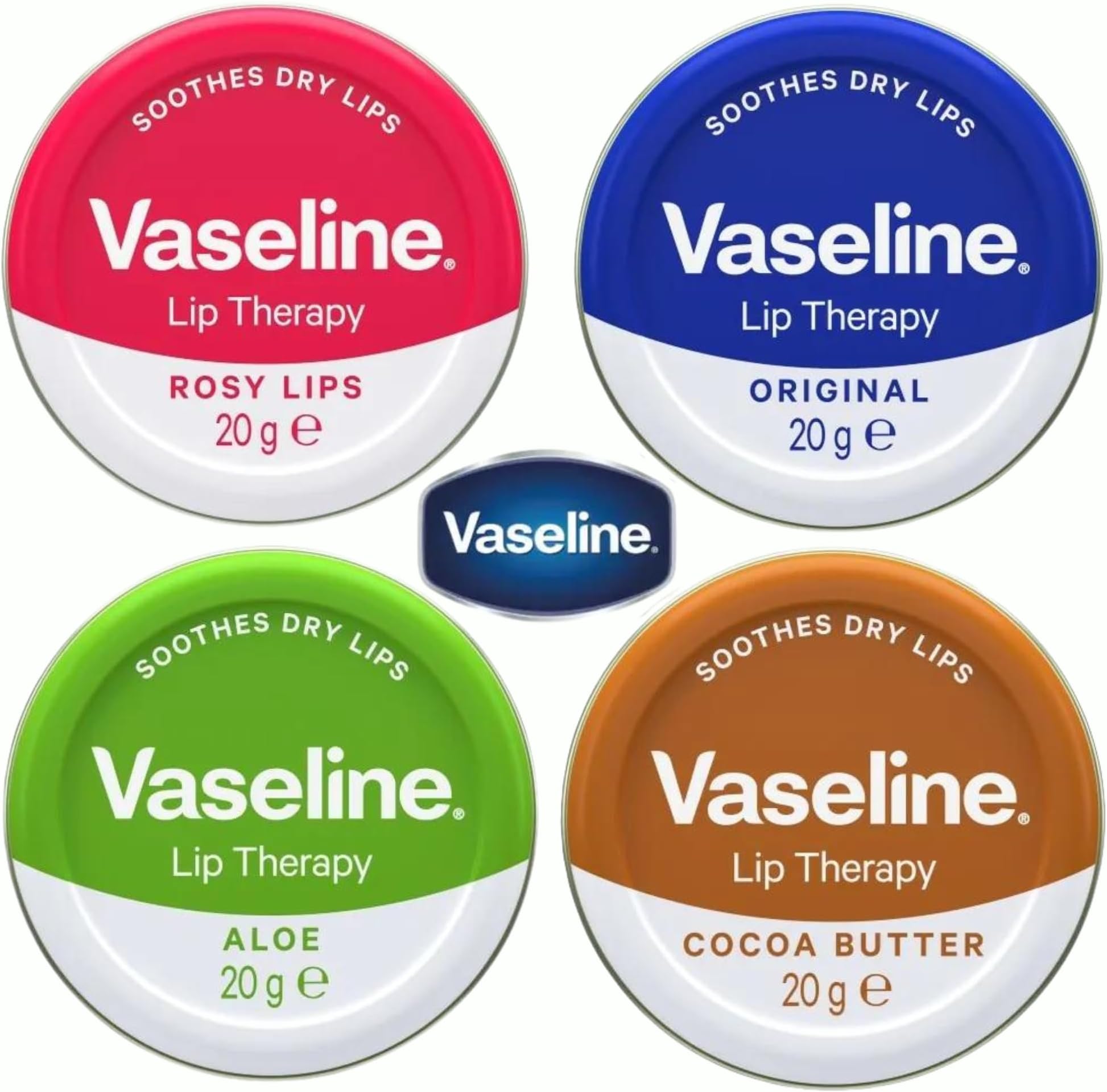 Amazon.com : VASELINE Limited Edition Pink Bubbly Lip Therapy, 17g / 0. ...