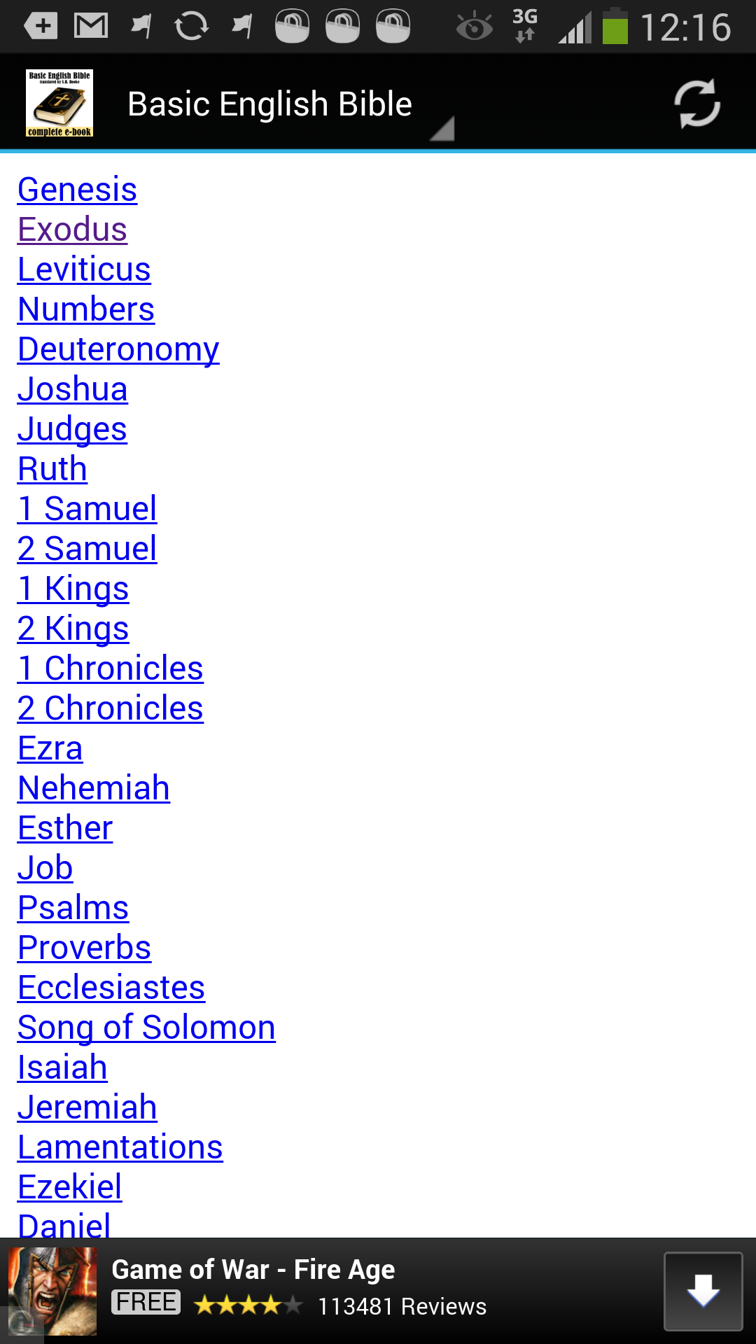 Basic English Bible - App on Amazon Appstore