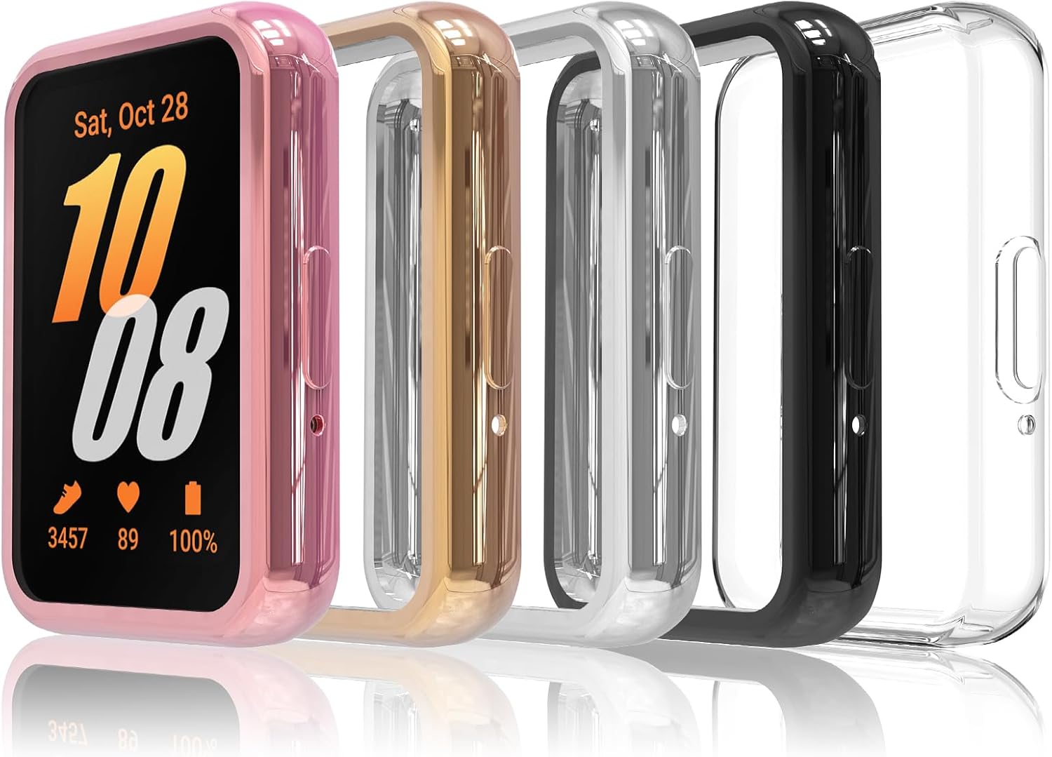 Amazon.com: Simpeak 5-Pack Soft Screen Protector Bumper Case Compatible ...