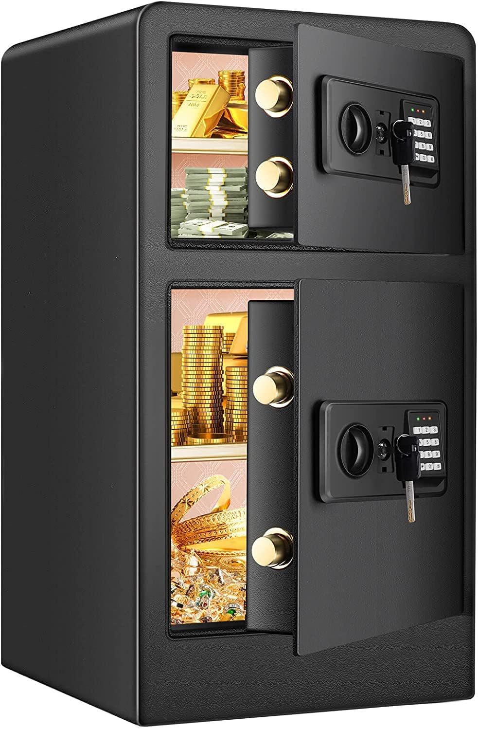 5.0 Cuft Extra Large Fireproof Safe Box with [𝑫𝒐𝒖𝒃𝒍𝒆 𝑫𝒐𝒐𝒓], Heavy Duty ...