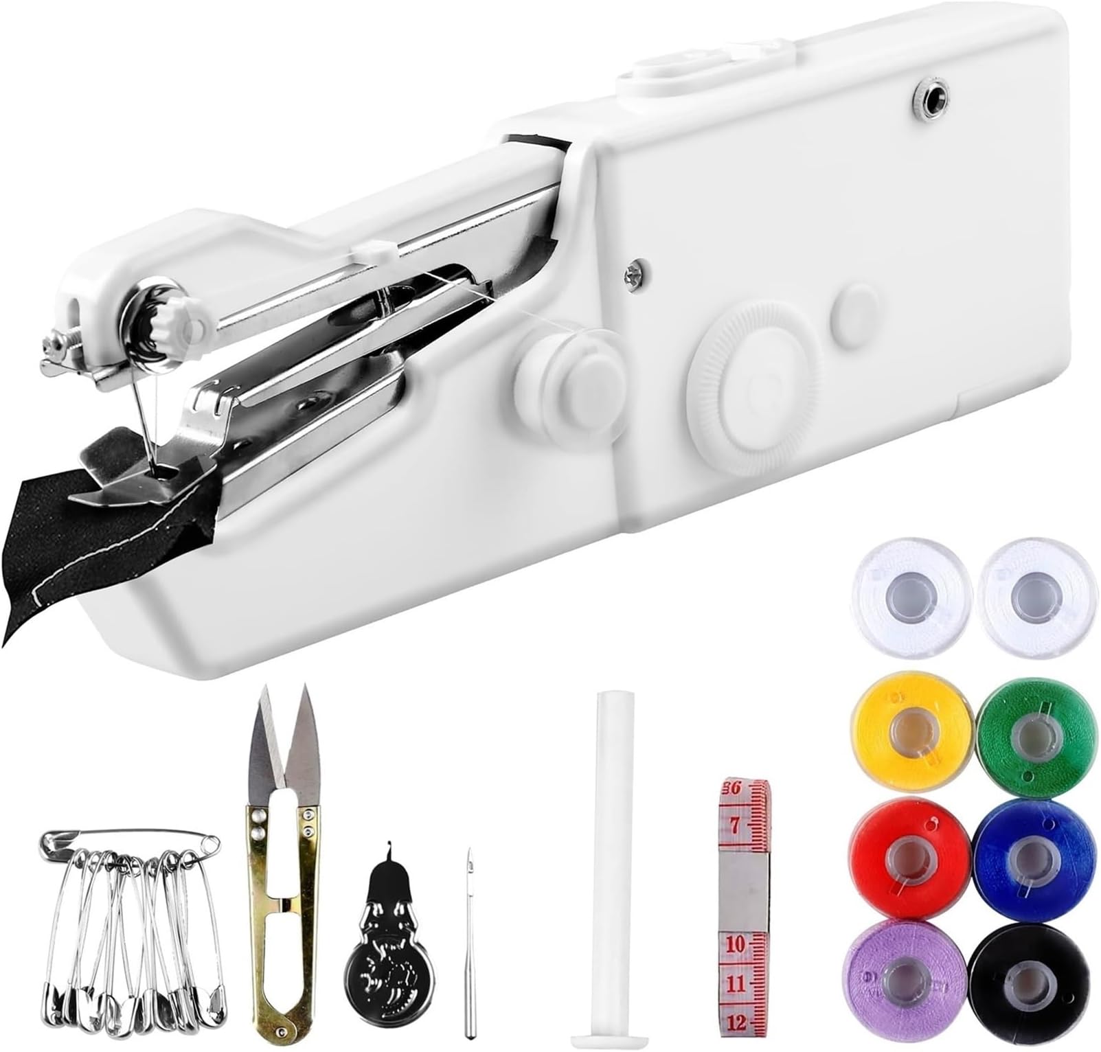 Amazon.com: Handheld Mini Sewing Machine, Cordless Portable Quick ...