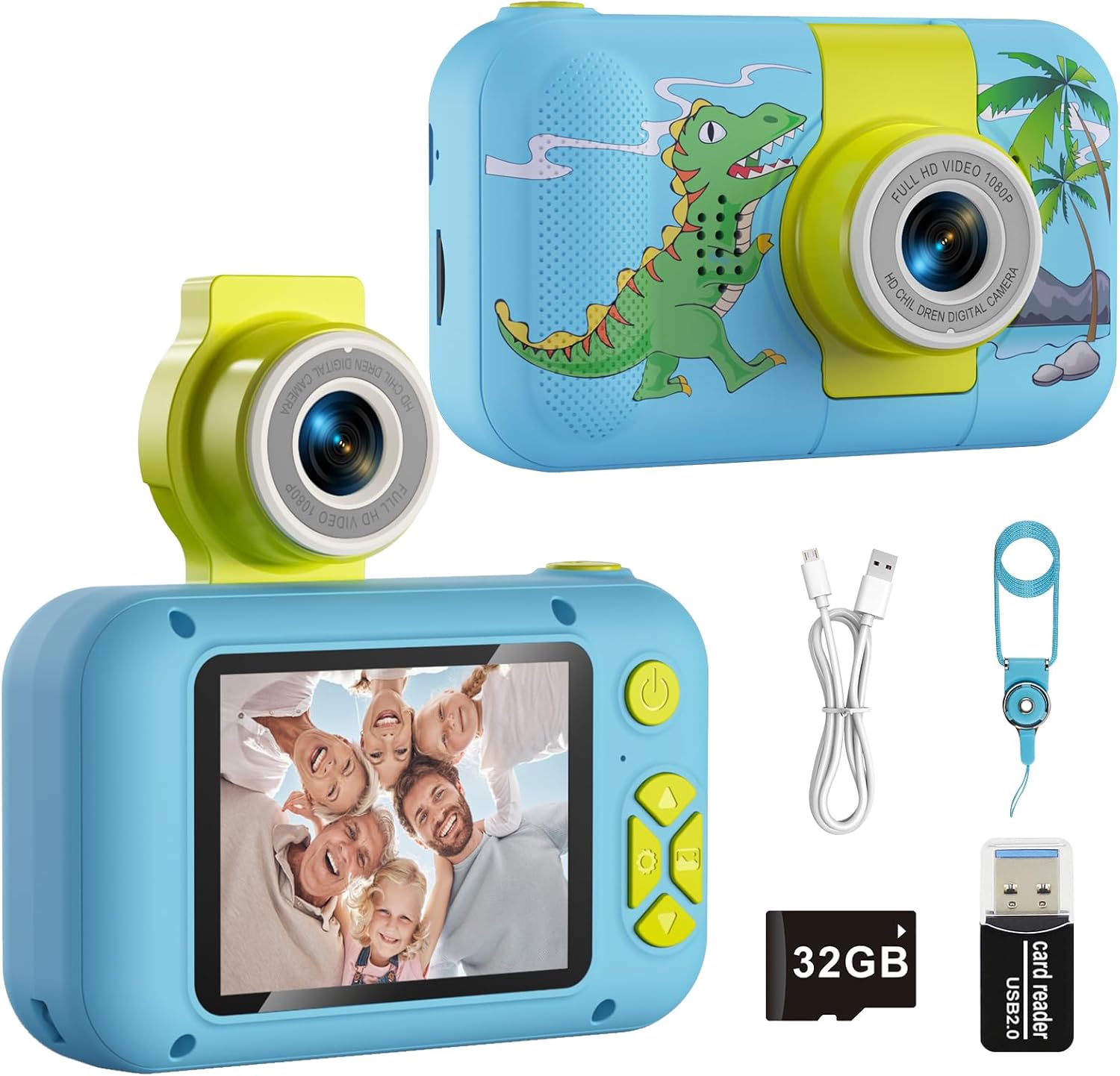 Amazon.com: ARNSSIEN Kids Camera Toys for 3-12 Year Old Girls/Boys ...