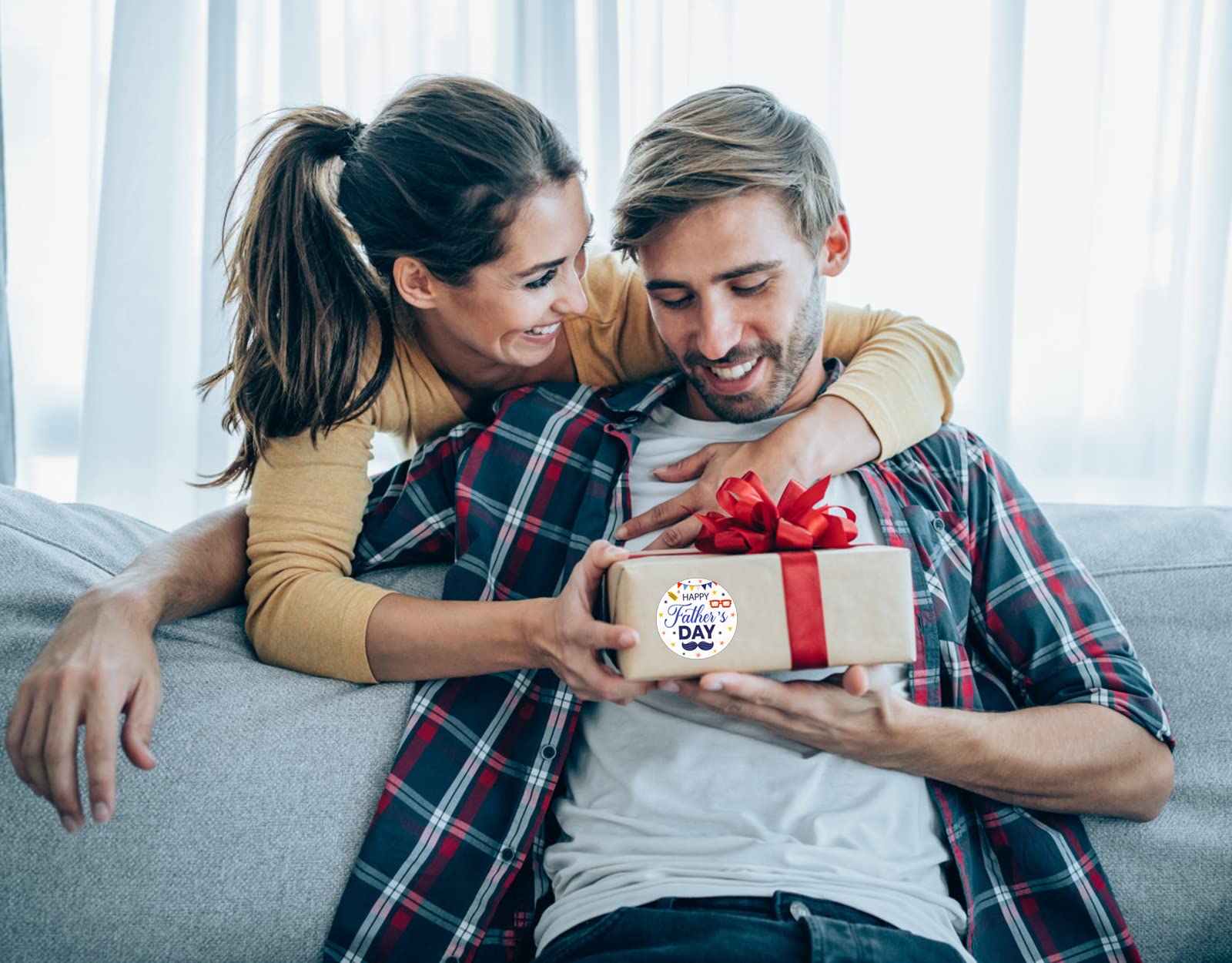 Snapklik.com : PETCEE Happy Fathers Day Labels Stickers 1.5" Fathers ...