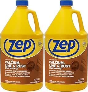 Zep Calcium, Lime and Rust Remover 128 ounce ZUCAL (Pack of 2) : Amazon ...