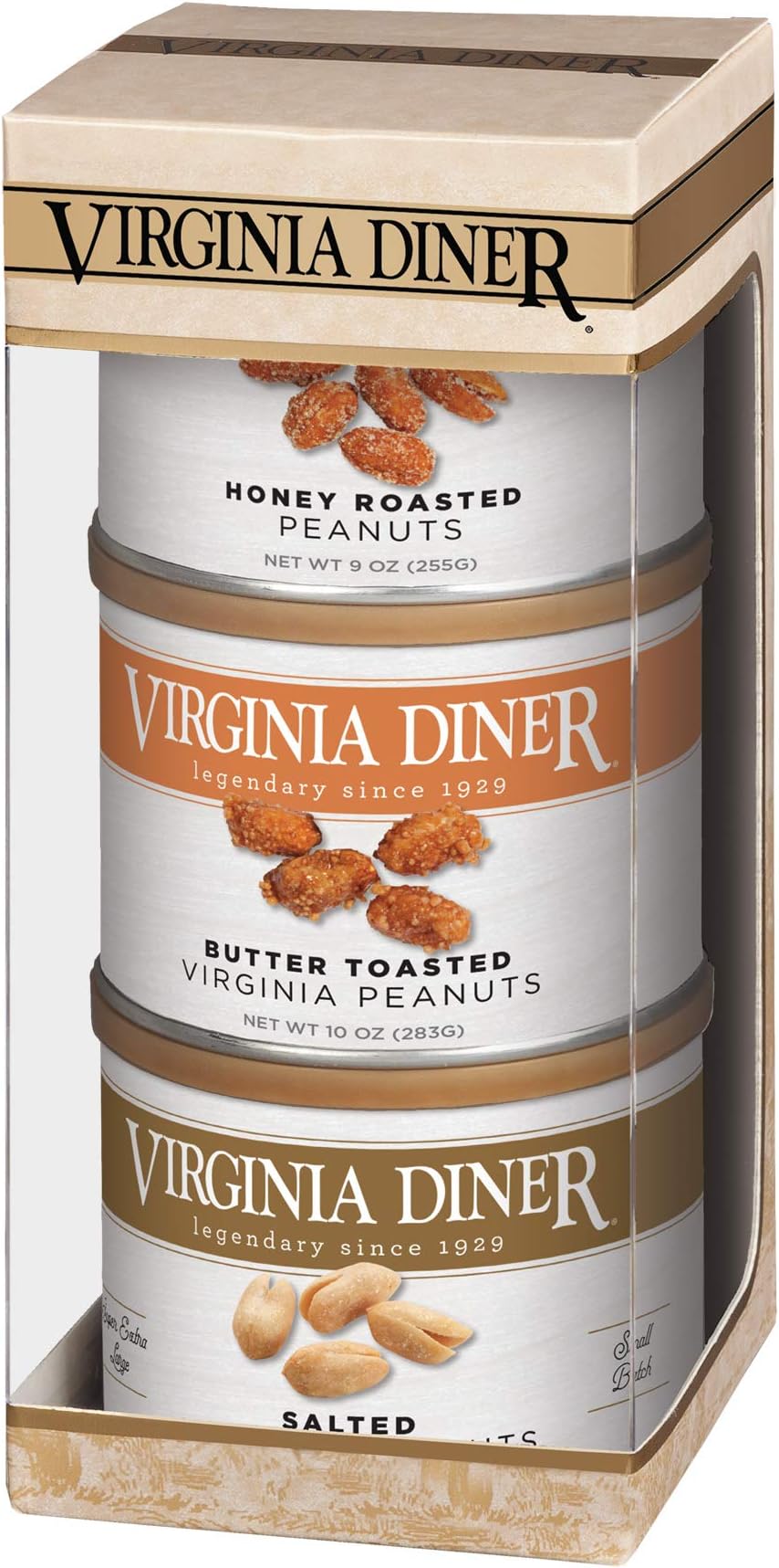 Amazon.com : Virginia Diner - Gourmet Natural Extra Large Salted ...