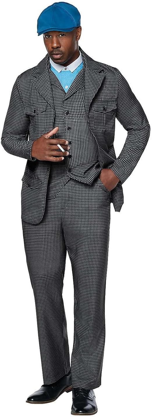 Amazon.com: Spirit Halloween Sinners Adult Smoke Suit Costume ...