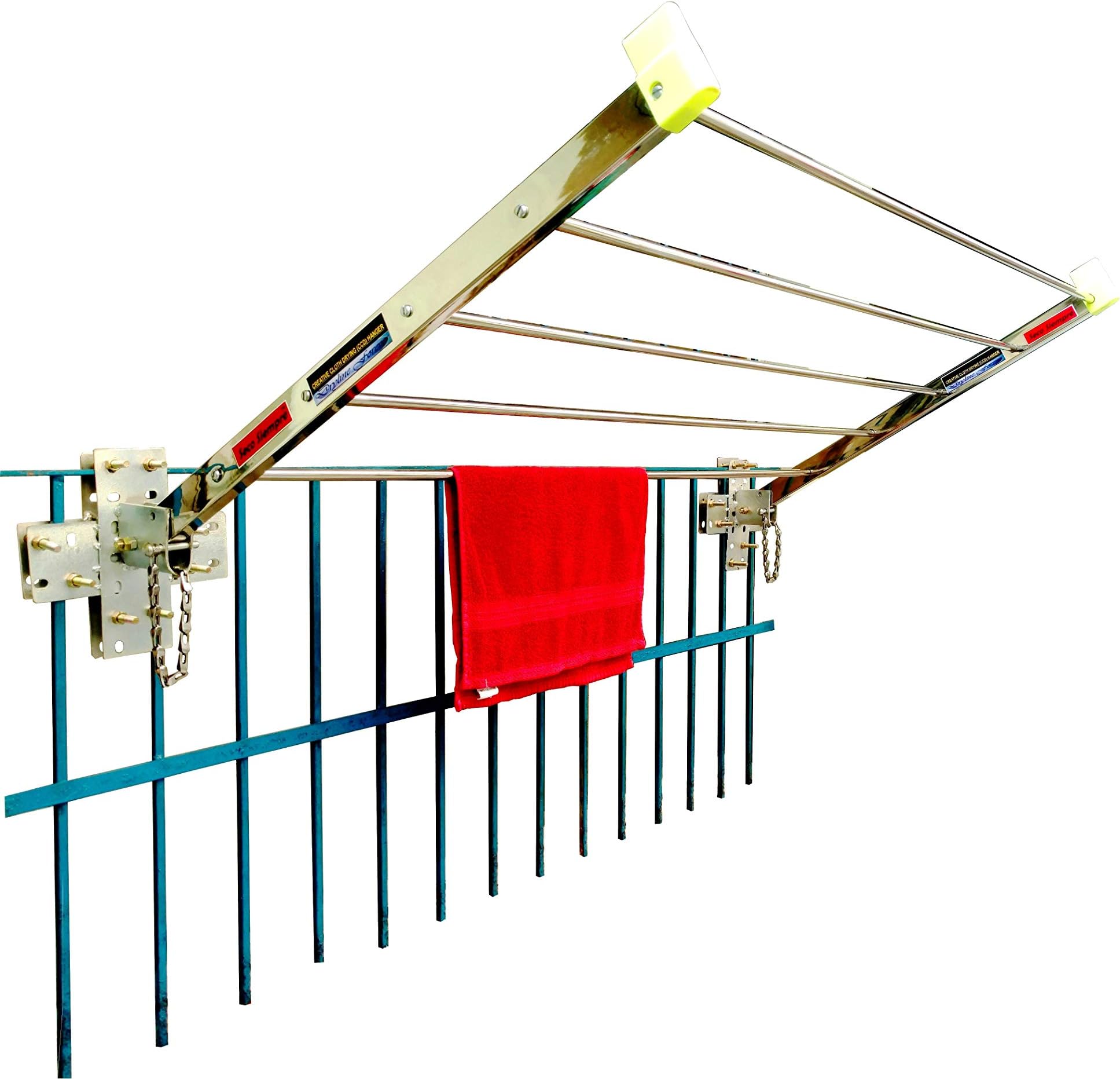 Seco Siempre CCD Hanger Balcony Railing MOUNTABLE Cloth Drying Rack ...
