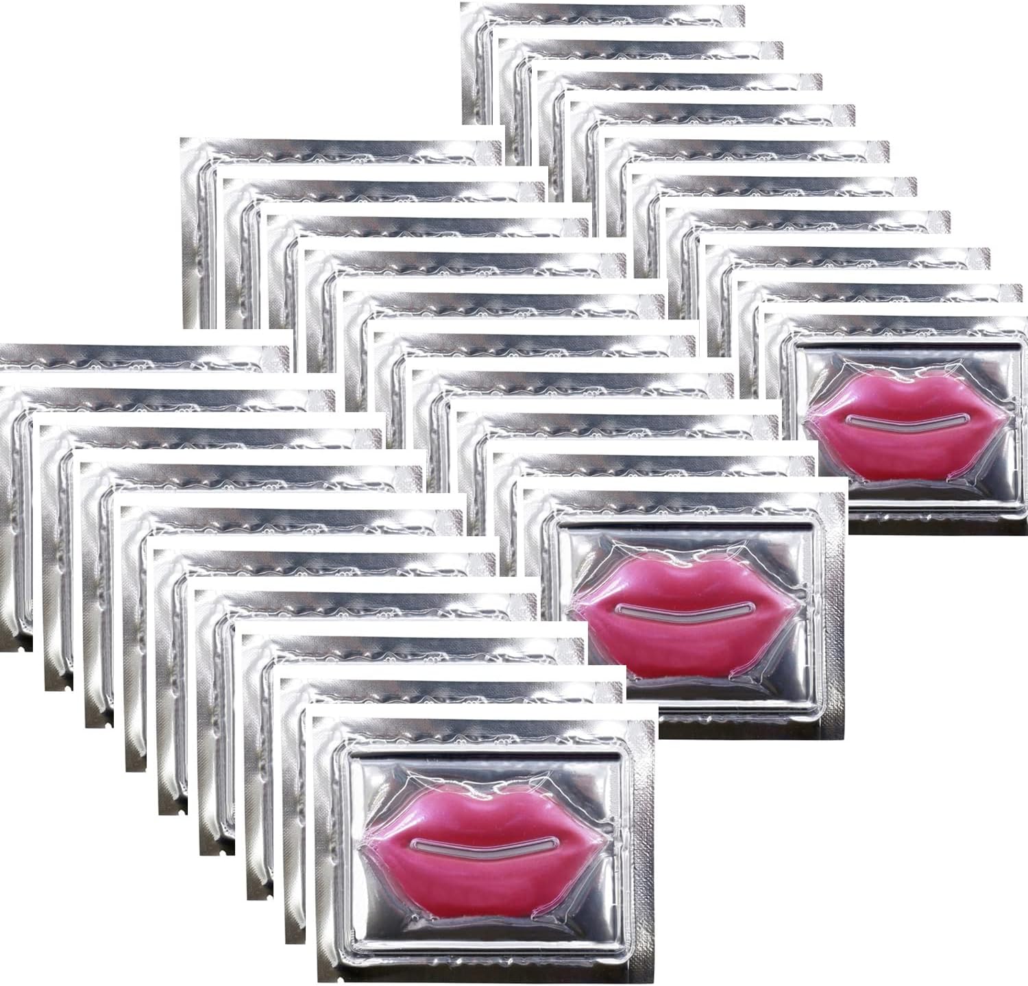 Amazon.com : incstirup 30 Pieces Collagen Crystal Lip Masks, Lip Mask ...