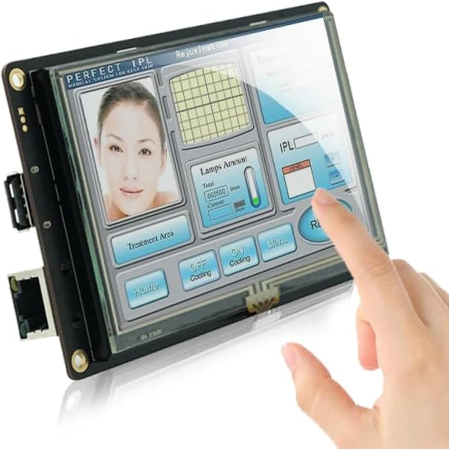 Amazon.com: 7.0″Intelligent HMI TFT LCD Touch Screen - Cortex A8 CPU ...