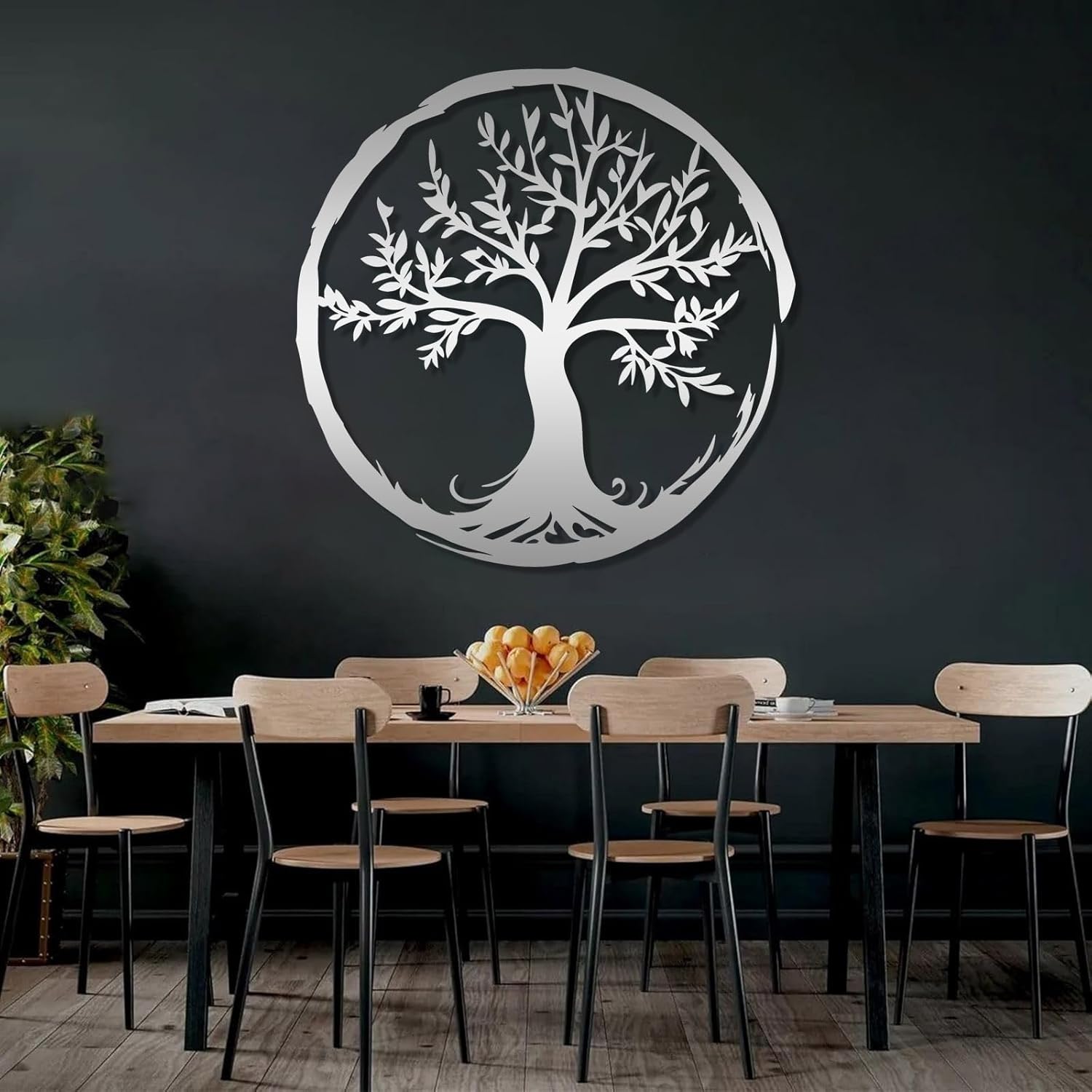 Amazon.com: Tree of Life Wall Art, Metal Tree of Life Wall Decor, Metal ...