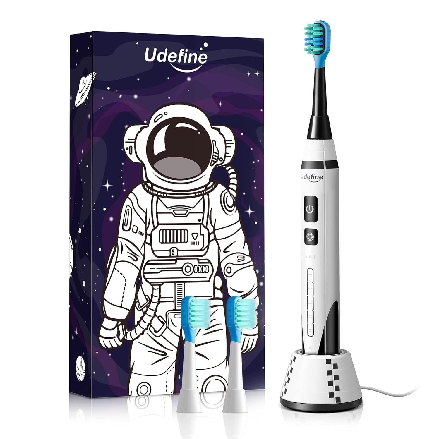 UDEFINE Sonic Electric Toothbrush for Kids 3+, 5 Modes 3 Intensity ...