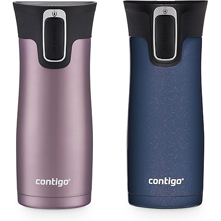 Amazon.com: Contigo Byron Vacuum-Insulated Stainless Steel Travel Mug ...