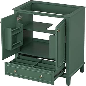 Amazon.com: Favfurish 30" Bathroom Vanity Without Sink with Doors and ...