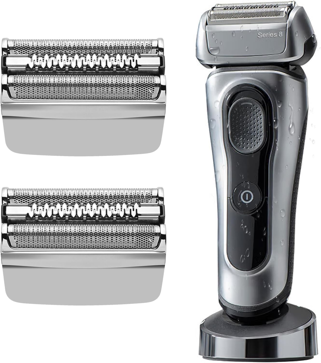 Amazon.com: Braun Series 8 83M Electric Shaver Head Replacement ...