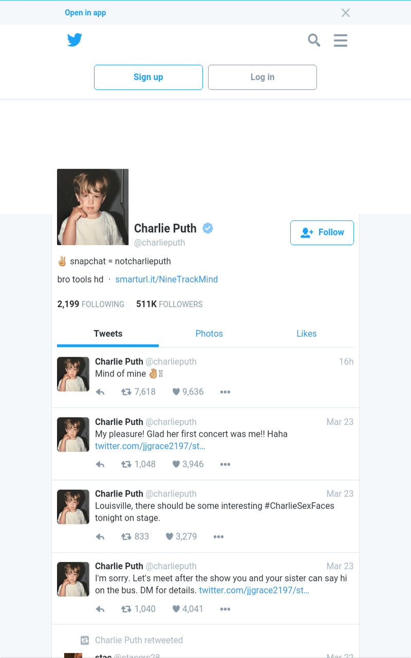 Unofficial Charlie Puth Fan App - App on Amazon Appstore