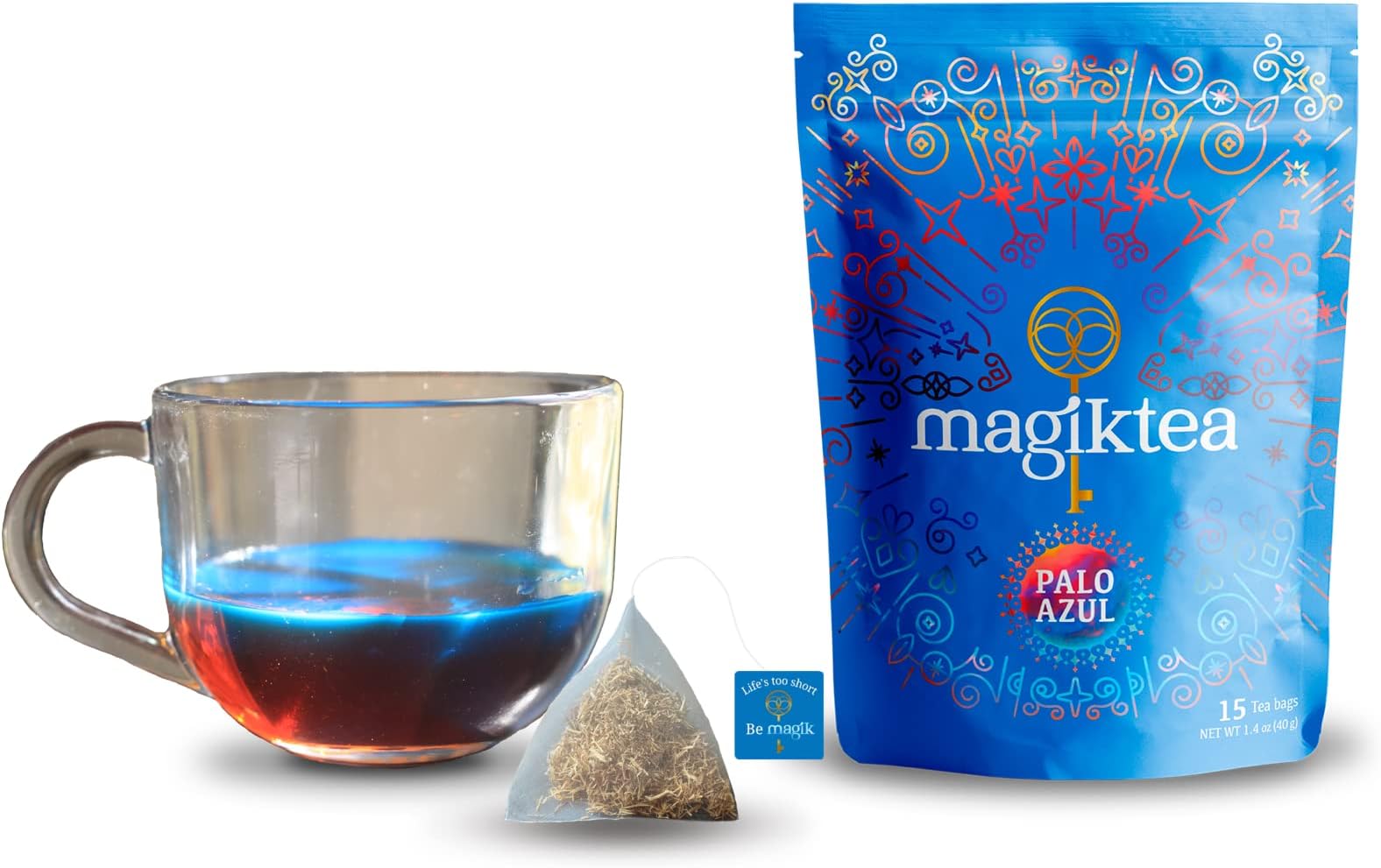 Amazon.com : Palo Azul Tea - 15 Pyramid Tea Bags - Organic - Kidneywood ...