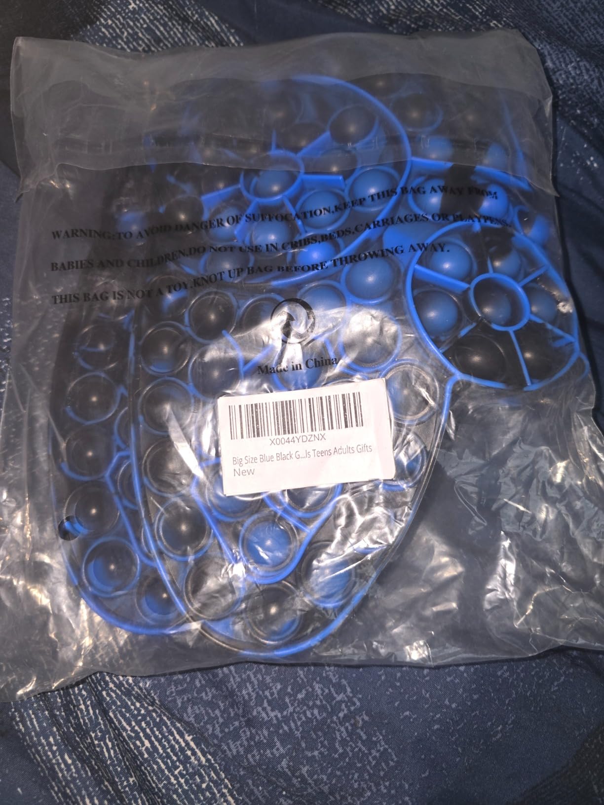 Amazon.com: Giant Butterfly Pop Fidget Toys, 19 Inch Push Bubble Large ...