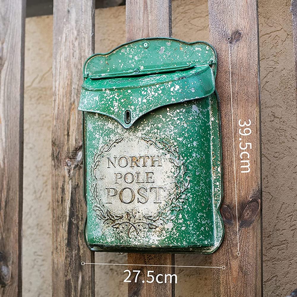 Antique Style Letterbox Mailbox Vintage Letterbox Post Box, 52% OFF